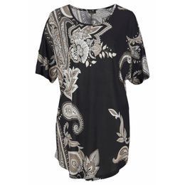 Lascana Longshirt Damen Gr&ouml;&szlig;e M braun / schwarz