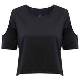 YOGISTAR.COM Shirt 'raffaela' Damen Gr&ouml;&szlig;e L schwarz
