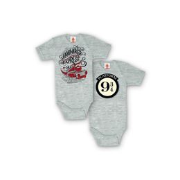 logoshirt Romper/Bodysuit 'Harry Potter - Hogwarts Express-Print' boy Grey size 62