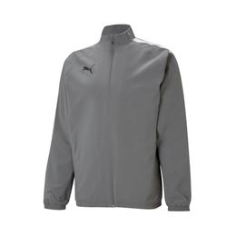 Puma Sportjacke 'Team Liga' Jungen Gr&ouml;&szlig;e 128 grau / schwarz