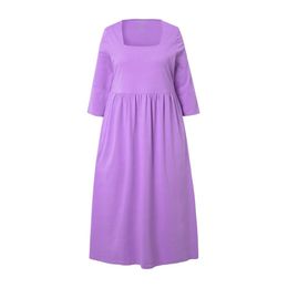 Ulla Popken Kleid Damen Gr&ouml;&szlig;e 58/60 lavendel Winterkleid
