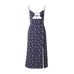 A&Eacute;ROPOSTALE Kleid Damen Gr&ouml;&szlig;e 36 navy / gr&uuml;n / wei&szlig; Winterkleid