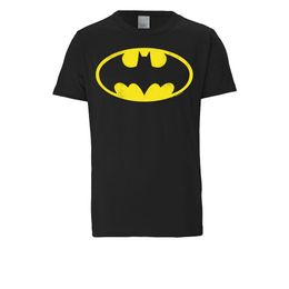logoshirt Shirt 'DC Comics - Batman Logo' female Black size S