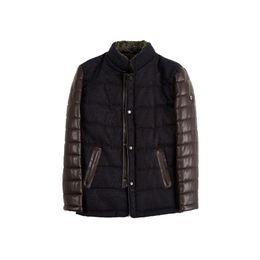 Pierre Cardin Kunstlederjacke Herren Gr&ouml;&szlig;e L ultramarinblau / braun