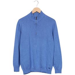Walbusch Pullover Herren Gr&ouml;&szlig;e M/L Second Hand blau
