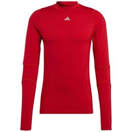 adidas Performance Funktionsshirt Herren Gr&ouml;&szlig;e M rot / wei&szlig;