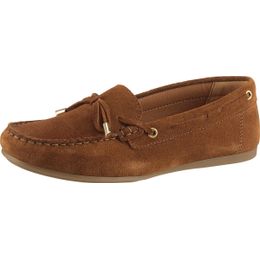 Heine Damen Slipper cognac Gr&ouml;&szlig;e 40
