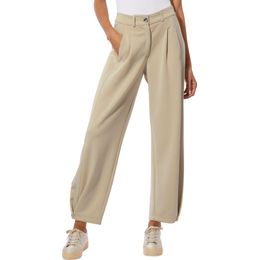 CR&Eacute;ATION L Damen Jerseyhose mit Modal (TENCEL) sand Gr&ouml;&szlig;e 40