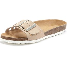 ELBSAND Damen Pantolette beige Gr&ouml;&szlig;e 40