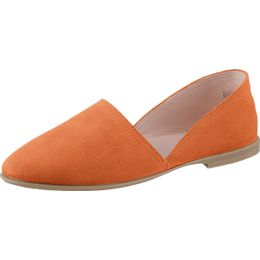 Heine Damen Slipper orange Gr&ouml;&szlig;e 39