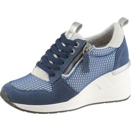 Heine Damen Sneaker jeansblau-grau Gr&ouml;&szlig;e 39