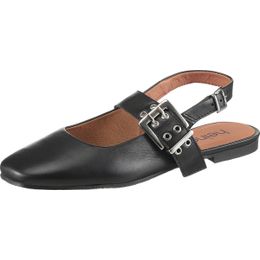 Heine Damen Slingballerina schwarz Gr&ouml;&szlig;e 41