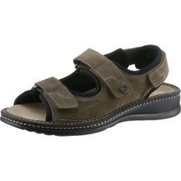 MUBB Herren Sandale mit Innenfutter aus weichem Neopren schilf Gr&ouml;&szlig;e 40