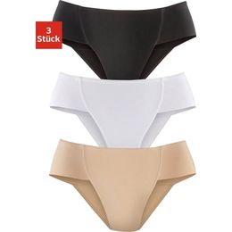 Petite Fleur Damen Formslip beige, schwarz, wei&szlig; Gr&ouml;&szlig;e 32/34