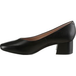 Caprice Damen Pumps mit Blockabsatz schwarz Gr&ouml;&szlig;e 38