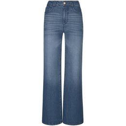 DAY.LIKE - &bdquo;Wide Leg&ldquo;-Jeans, denim, Gr. 38 / S - Baumwolle