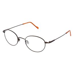 Titanflex 3666 Brille Herren | Fassung: Vollrand, Panto, Bronze Matt
