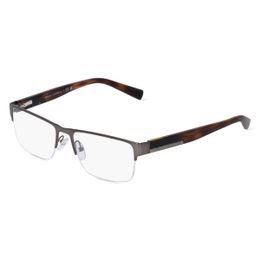 Emporio Armani Armani Exchange AX1018 Brille Herren | Fassung: Halbrand, Quadratisch, Gun