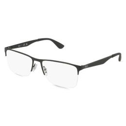 Ray-Ban Ray Ban 0RX6335 Brille Herren | Fassung: Halbrand, Quadratisch, Schwarz