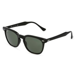 Ray-Ban RB 2298 | Unisex-Sonnenbrille | Fassung: Vollrand, Quadratisch, Kunststoff, Schwarz Gl&auml;nzend | Glasfarbe: G15
