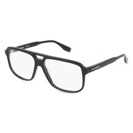 K by KARL LAGERFELD Karl Lagerfeld KL6156 Brille Unisex | Fassung: Vollrand, Quadratisch, Schwarz