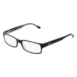 Ray-Ban RX5114 Brille Herren | Fassung: Vollrand, Quadratisch, Schwarz Transparent