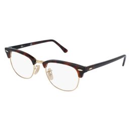 Ray-Ban VISTA RX5154 CLUBMASTER Brille Unisex | Fassung: Vollrand, Quadratisch, Havanna Rot