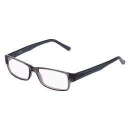 Fielmann JIL 004 CL Brille Herren | Fassung: Vollrand, Quadratisch, Grau Transparent