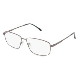 Fielmann BD 564 CL Brille Herren | Fassung: Vollrand, Quadratisch, Gun Dunkel