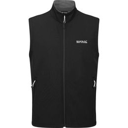 Regatta Bradwell III Herren Softshellweste schwarz XL - Herrenjacken