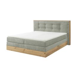 Primo Boxspringbett mit Bettkasten Nox beige Ma&szlig;e (cm): B: 205 H: 114 &raquo; M&ouml;bel Kraft