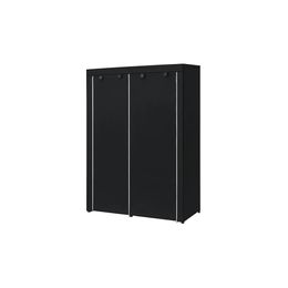 M&ouml;bel Kraft Stoffschrank schwarz Ma&szlig;e (cm): B: 140 H: 174 &raquo; M&ouml;bel Kraft