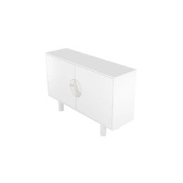 M&ouml;bel Kraft Sideboard wei&szlig; Ma&szlig;e (cm): B: 140 H: 90 &raquo; M&ouml;bel Kraft