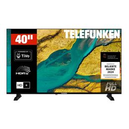 Telefunken 40 Zoll Fernseher &raquo;XF40TP900S&laquo; Smart TV powered by TiVo, Full HD, HDR, Triple-Tuner, 6 Monate HD+ 100400209