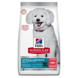 Hill's Hill's Science Plan Trockenfutter Hund, Adult, Small & Mini, Hypoallergenic, mit Lachs 6 kg
