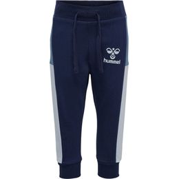Hummel Sporthose 'SKYE' Jungen Gr&ouml;&szlig;e 86 marine / hellblau