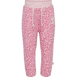 Hummel Hose Jungen Gr&ouml;&szlig;e 104 pink / hellpink / wei&szlig;