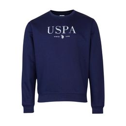 U.S. Polo Assn. Sweatshirt Herren Gr&ouml;&szlig;e XL dunkelblau / wei&szlig;