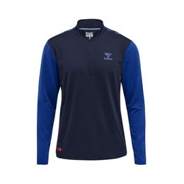 Hummel Sportsweatshirt Herren Gr&ouml;&szlig;e XXXL royalblau / dunkelblau / rot