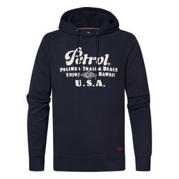 PETROL INDUSTRIES Sweatshirt 'Rio' Herren Gr&ouml;&szlig;e XS marine / wei&szlig;