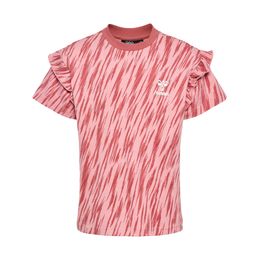 Hummel Shirt 'Sophia' M&auml;dchen Gr&ouml;&szlig;e 110 rosa / ros&eacute; / wei&szlig;