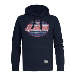 PETROL INDUSTRIES Sweatshirt 'Ashland' Herren Gr&ouml;&szlig;e S navy / dunkelblau / hellgrau / rot