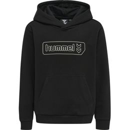 Hummel Sweatshirt 'TOMB' M&auml;dchen Gr&ouml;&szlig;e 110/116 schwarz / wei&szlig;