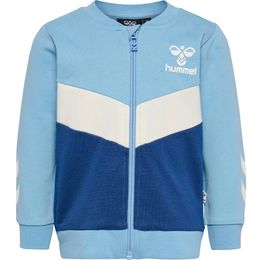 Hummel Sweatjacke 'Skye' Jungen Gr&ouml;&szlig;e 68 blau / wei&szlig;
