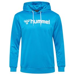 Hummel Sweatshirt Herren Gr&ouml;&szlig;e XXXL cyanblau / wei&szlig;