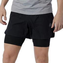 New Balance Q Speed Fuel 2in1 5 Inch Short Herren