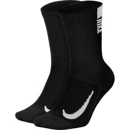 Nike Multiplier Crew Socks 2-pack