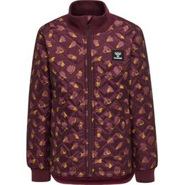 Hummel Jacke M&auml;dchen Gr&ouml;&szlig;e 110 goldgelb / ros&eacute; / weinrot