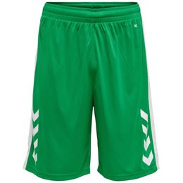 Hummel Sportshorts Herren Gr&ouml;&szlig;e M grasgr&uuml;n / wei&szlig;