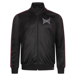 Tapout Sweatjacke 'Tarziana' Herren Gr&ouml;&szlig;e XL grau / rot / schwarz